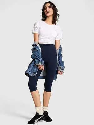 Pink Relay™ Capri Leggings - Blue