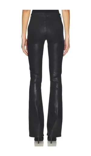 L'Agence Selma High Rise Sleek Baby Boot Pant - Black