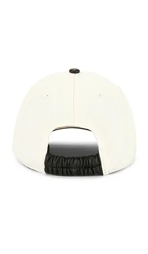 Rag & Bone Harlow Baseball Cap - Ivory