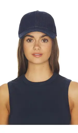 Rag & Bone Harlow Baseball Cap - Blue