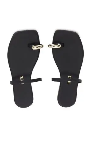 Tkees Colette Sandal With Gold-tone Detail