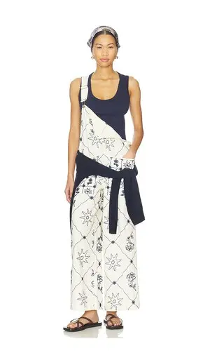 Free People X We The Free Rising Sun Overall In . Also - Cream