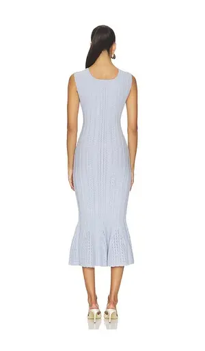 LoveShackFancy Tayleen Knit Dress - Lavender