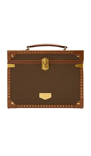 Wolf Ida Trunk Jewelry Box - Brown