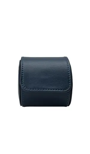 Wolf Earth Single Watch Roll - Blue