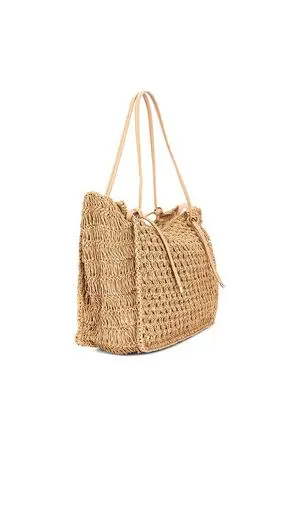Dolce Vita Ravello Raffia Tote Bag