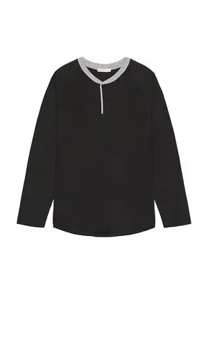 Barefoot Dreams Triblend Henley In . Also