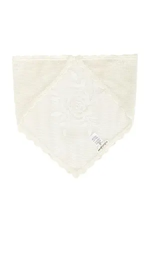 For Love & Lemons Rose Crochet Headscarf
