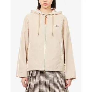 Moncler Sarracenia Hooded Tech-woven Jacket