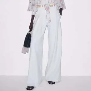ME+EM Printed Silk Blouse With Cami And Tie