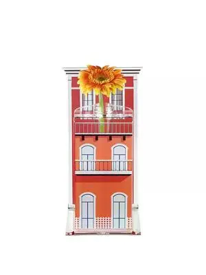 LINEE RECANATI Blooming City Building Vase