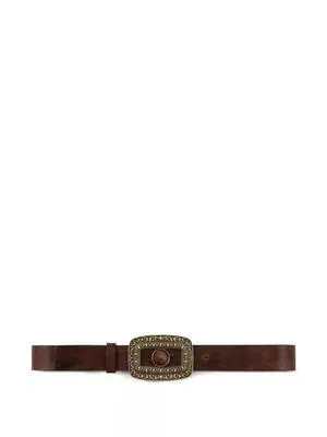 Ba&sh Bonni Buckle Belt - Brown