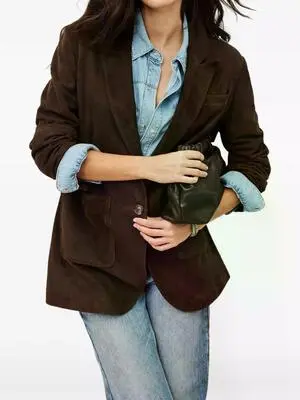 Ba&sh Mosty Single-breasted Pocket Blazer