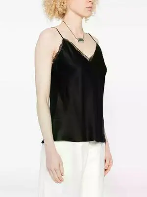 MAISON123 Lace V-neck Top