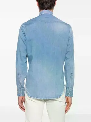 SARTORIO NAPOLI Panelled Denim Shirt