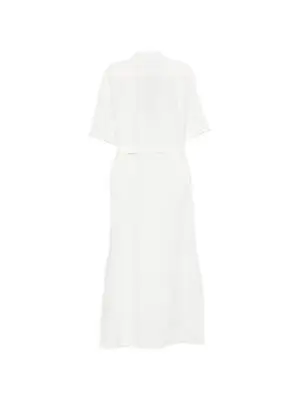 Ralph Lauren Carol Belted Linen Maxi Dress