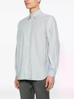 LARDINI Long-sleeve Shirt - Blue