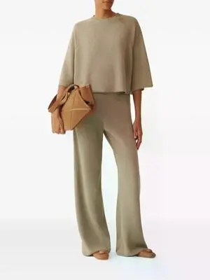 Fabiana Filippi Round-neck Cropped Sweater