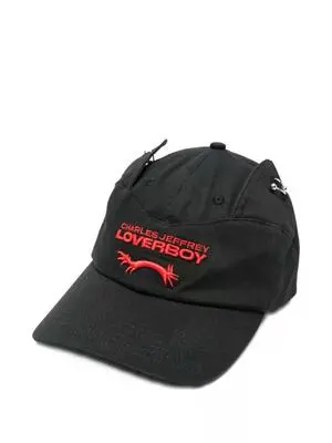 CHARLES JEFFREY Pierced Ears Baseball Cap - Black