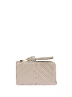 Loewe Leather Wallet - Neutrals