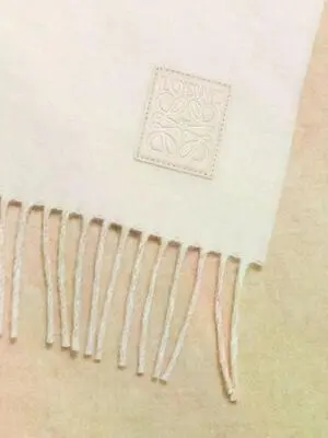 Loewe Logo-patch Scarf