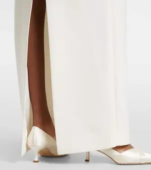 Roland Mouret Peplum Crepe Gown