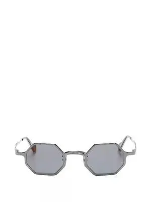 KUBORAUM Geometric Frame Sunglasses - Grey