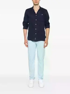 Woolrich Long-sleeve Linen Shirt