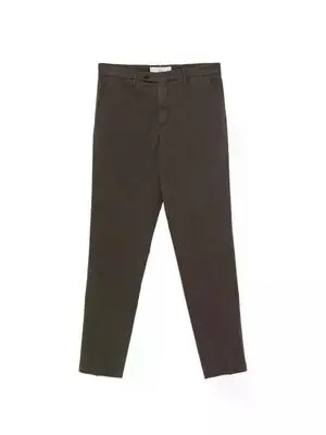 BRIGLIA 1949 Button-fastening Trousers - Brown