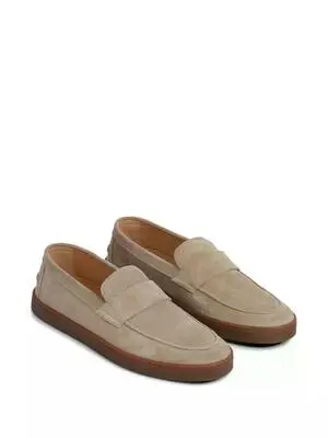 HENDERSON BARACCO Suede Loafers - Neutrals