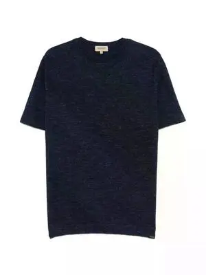 Woolrich Crew-neck Knitted T-shirt - Blue
