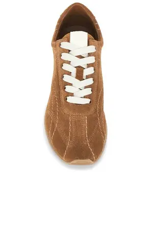 TOTEME Flex Suede Sneaker - Copper