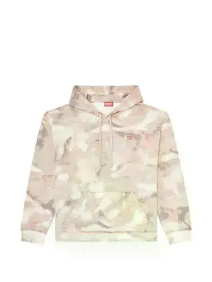 DIESEL® S-boxt Abstract-pattern Hoodie