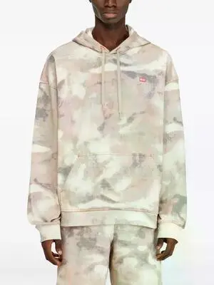 DIESEL® S-boxt Abstract-pattern Hoodie