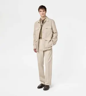 TOD'S Linen Field Jacket