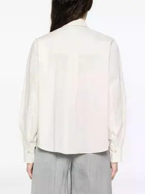 FORTE_FORTE Button-up Long-sleeve Shirt