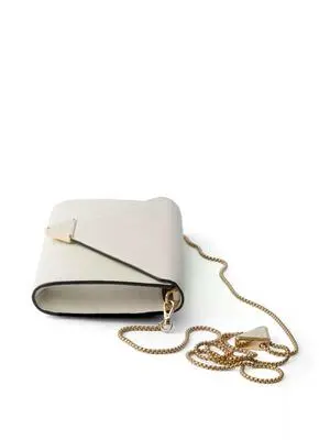 Prada Saffiano Leather Mini Bag With Chain Strap