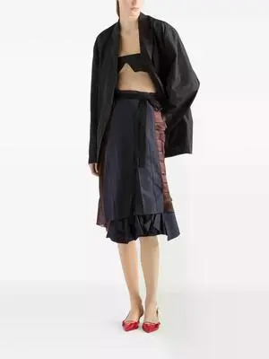 Prada Wool Cropped Top - Grey
