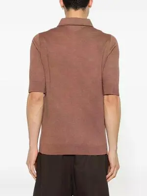 LARDINI Buttoned Polo Shirt