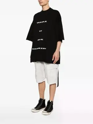 Rick Owens Tommy Text-print T-shirt