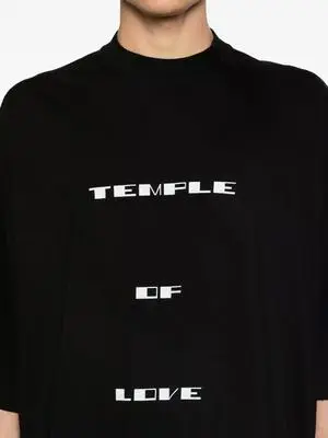 Rick Owens Tommy Text-print T-shirt