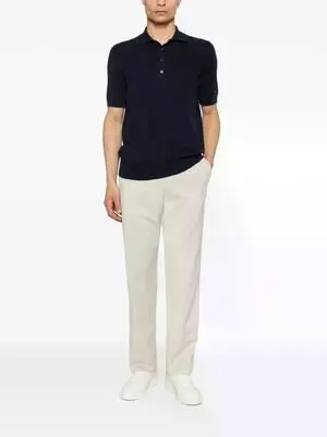 Brunello Cucinelli Ribbed Polo Shirt