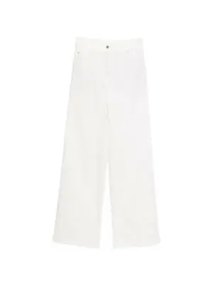 Akris Wide-leg Trousers - White