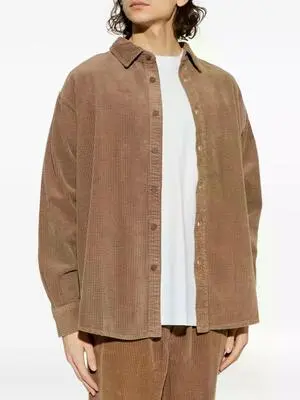 American Vintage Padow Corduroy Shirt - Brown