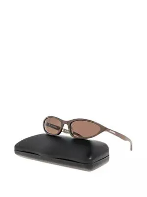Balenciaga Oval Frame Sunglasses