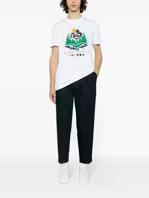 BRIGLIA 1949 Logo Patch Trousers