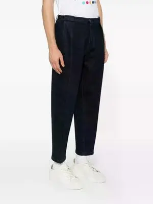 BRIGLIA 1949 Logo Patch Trousers