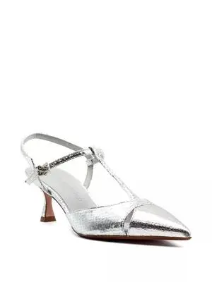 SERGIO LEVANTESI T-strap Lizard-effect Sandals