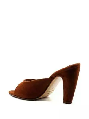 GIABORGHINI Peep-toe Sandals - Brown