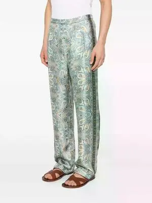 Etro Paisley-print Trousers